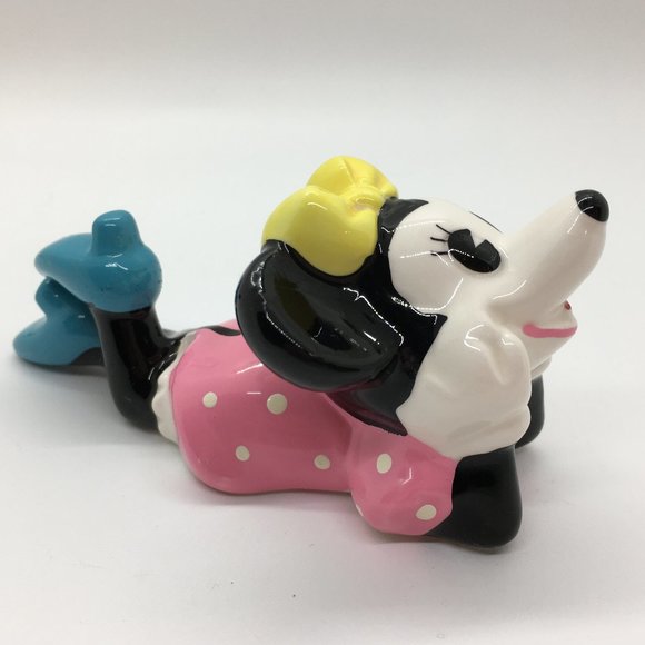 Disney | Accents | Minnie Mouse Walt Disney World Ceramic Figurine ...